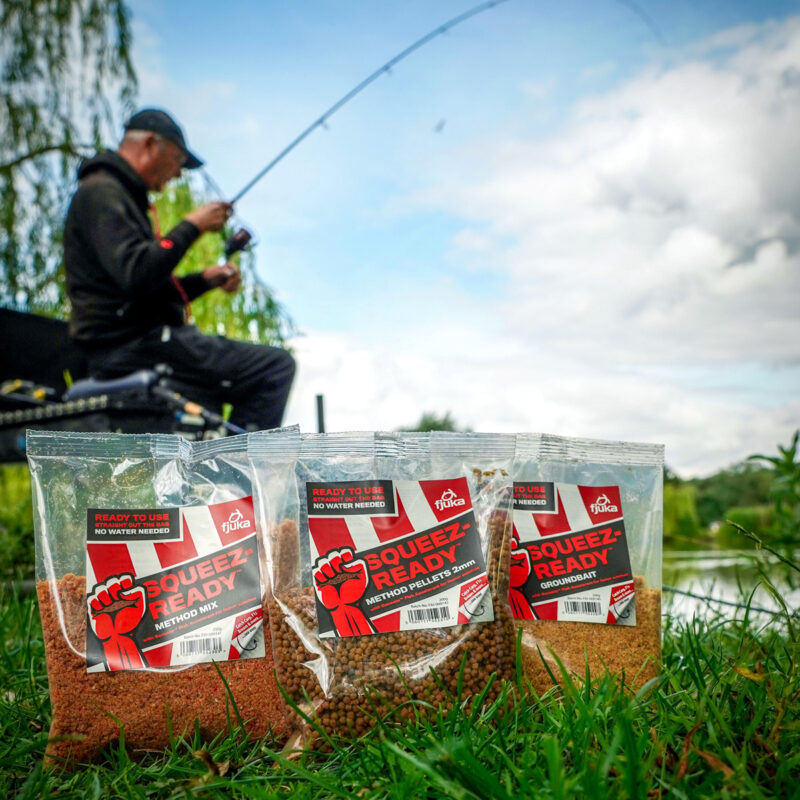 Fjuka Squeez-Ready Pellets, Mix & Groundbait - Worms Direct